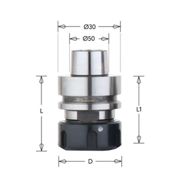 HSK 50F – Pinça ER32 – Gati